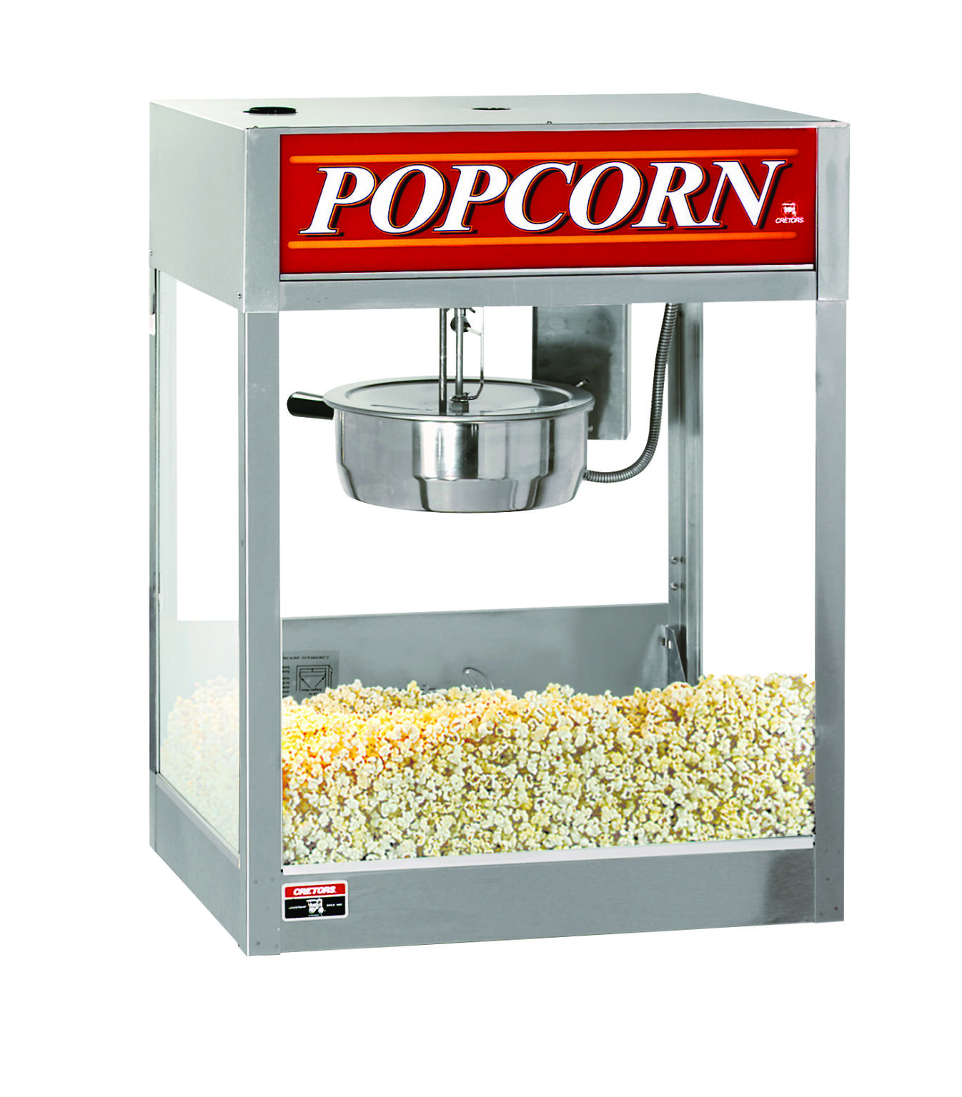 16 oz./20 oz. Popper Modelo Contador Mercantil - Cretors