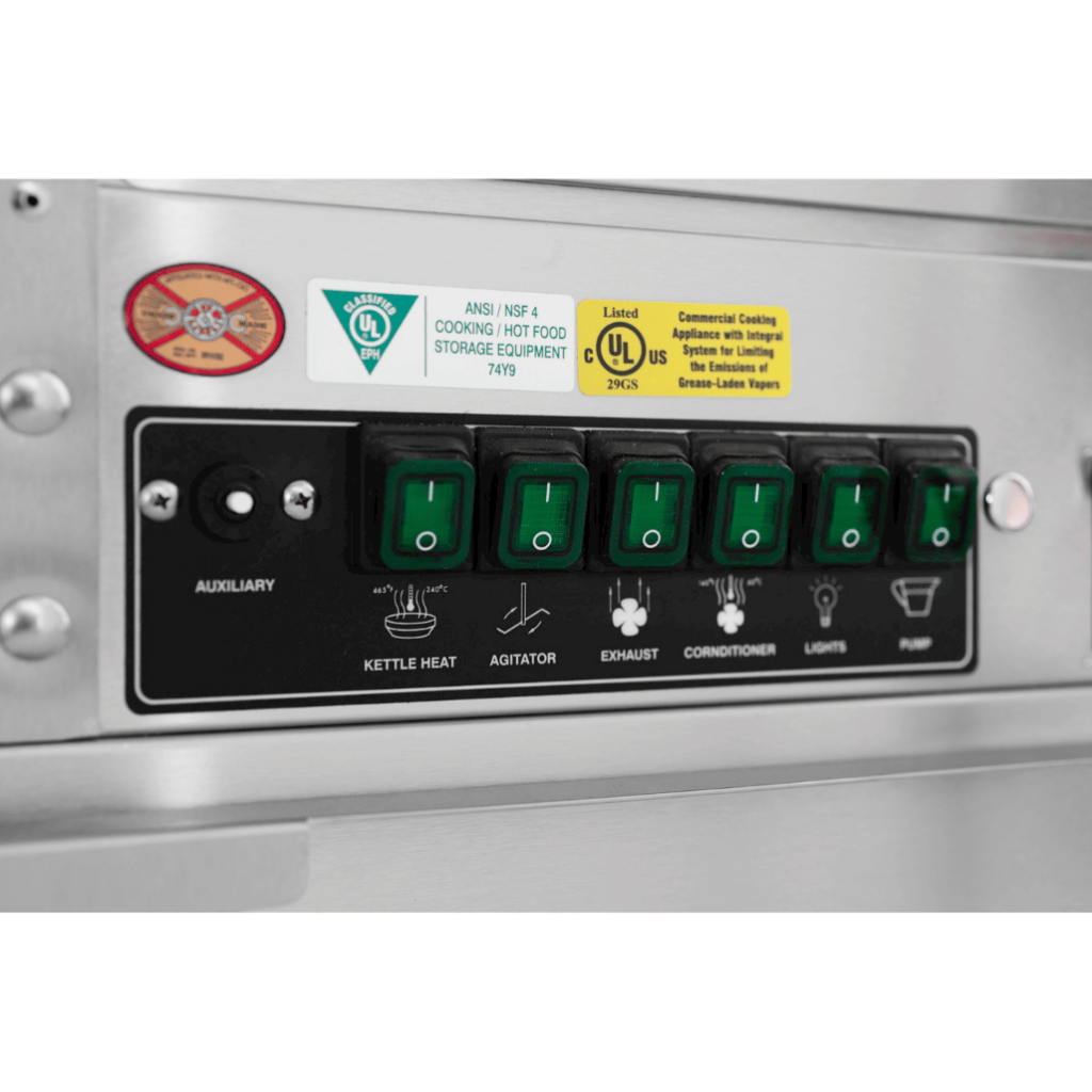 48 oz./60 oz. Mach 5 with Cretors Ventless and ANSUL Fire Suppression ...