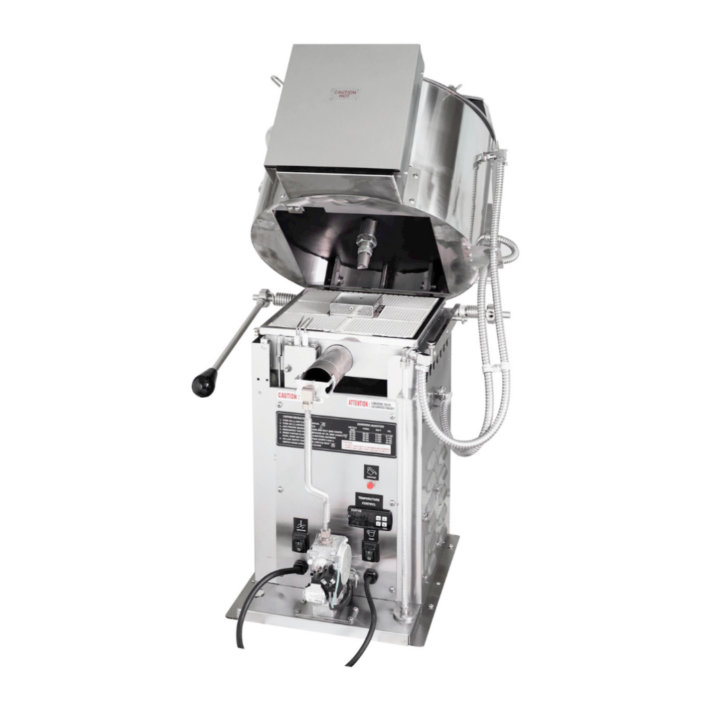 48 oz./60 oz. Gas Giant Thunder Kettle Pedestal Popper with Infrared ...