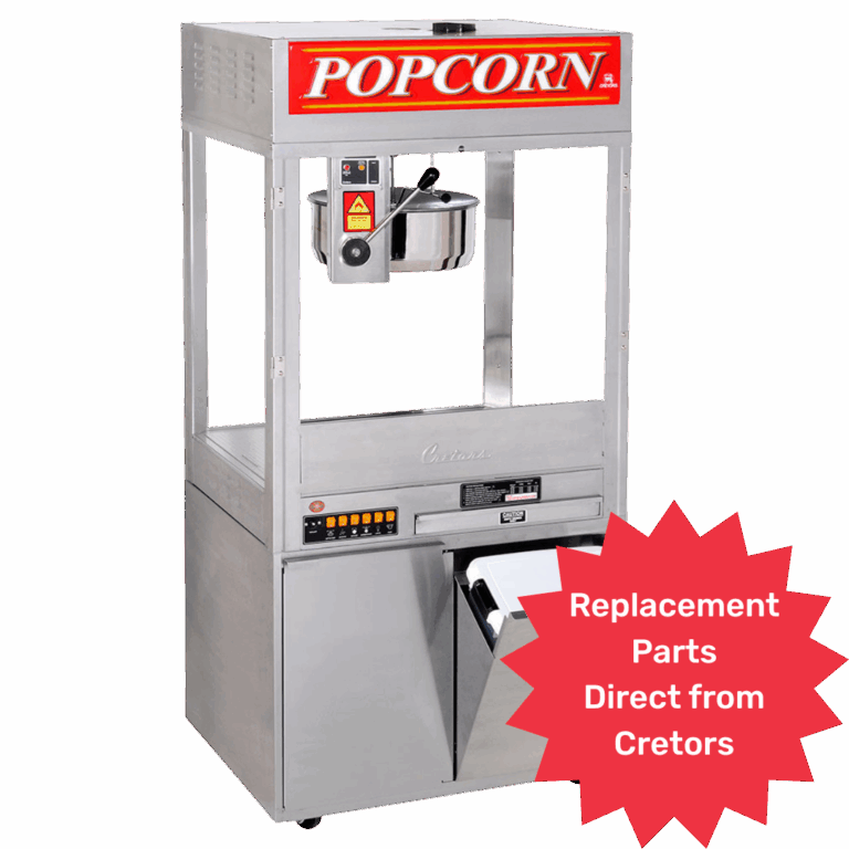 Mach 5 - 3' Common Replacement Parts - Cretors