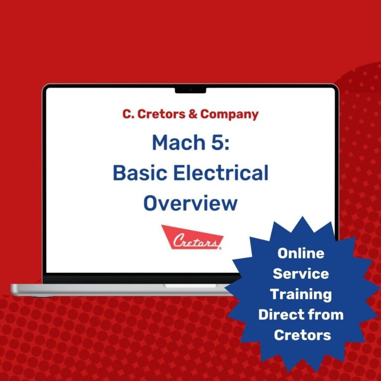 Mach 5: Basic Electrical Overview - Cretors